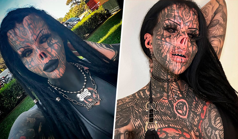 Toxii.bodymod: модель фрuк показала как выглядела до трансформации ...